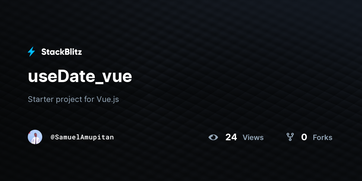 useDate_vue - StackBlitz