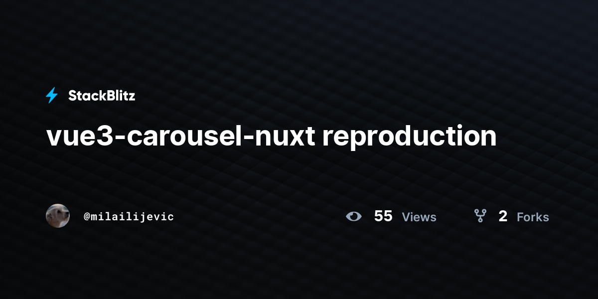 vue3-carousel-nuxt reproduction - StackBlitz