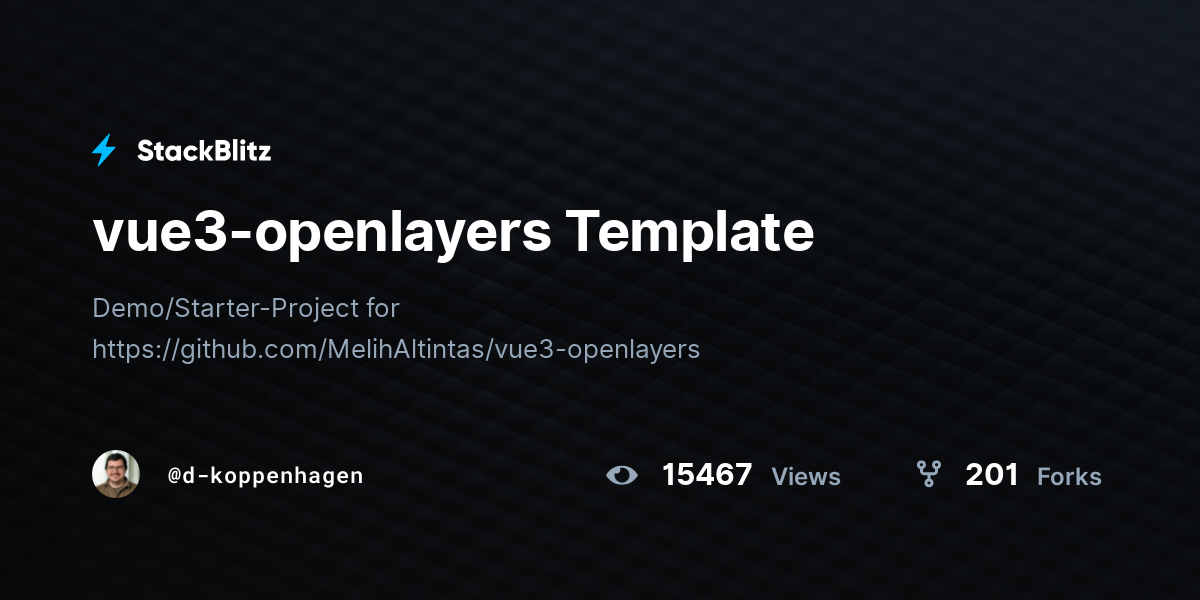 vue3-openlayers Template - StackBlitz