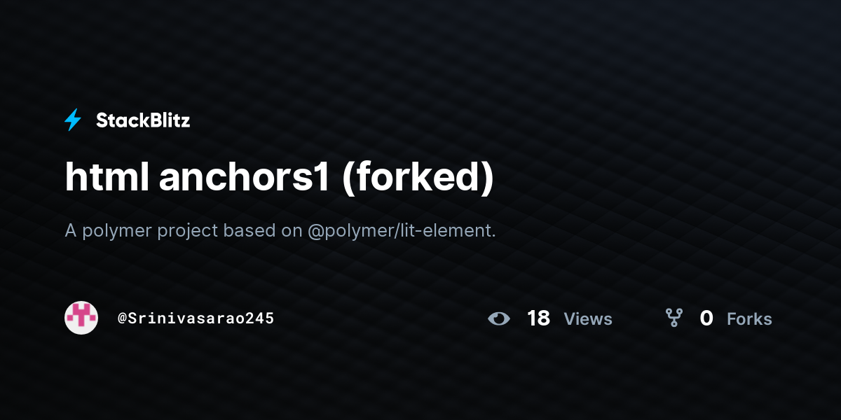 html anchors1 (forked) - StackBlitz