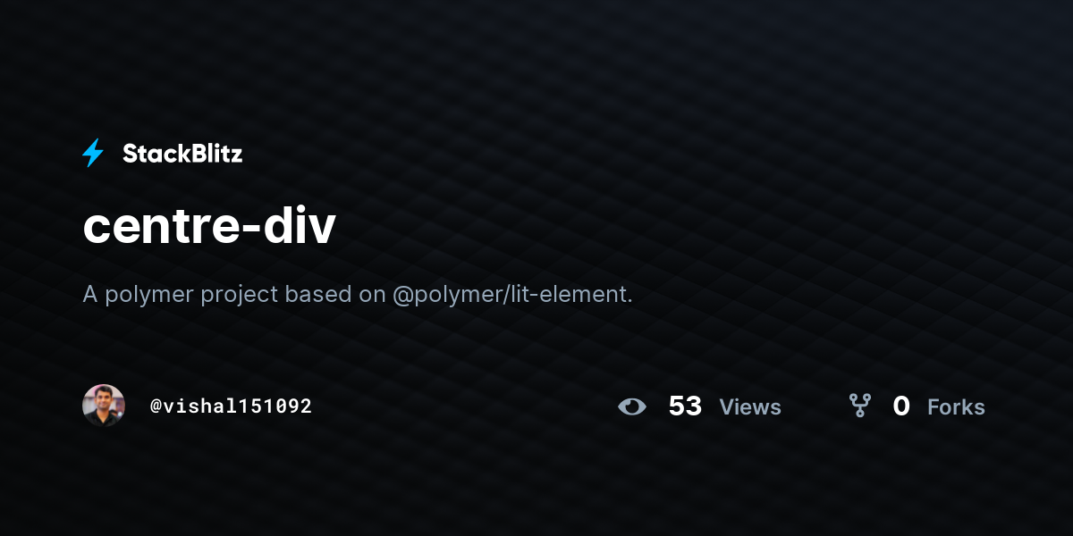 centre-div - StackBlitz