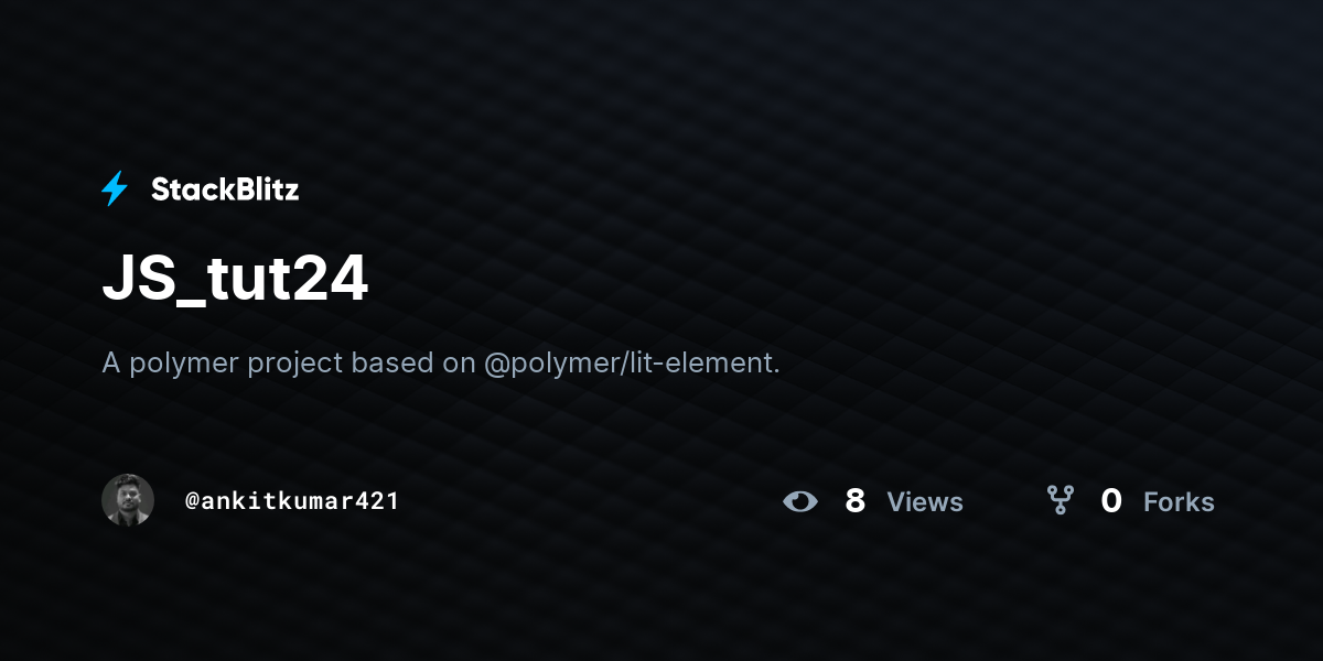 JS_tut24 - StackBlitz