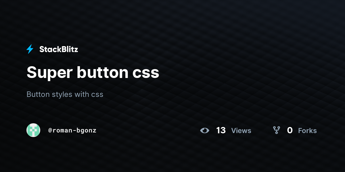 Super button css - StackBlitz
