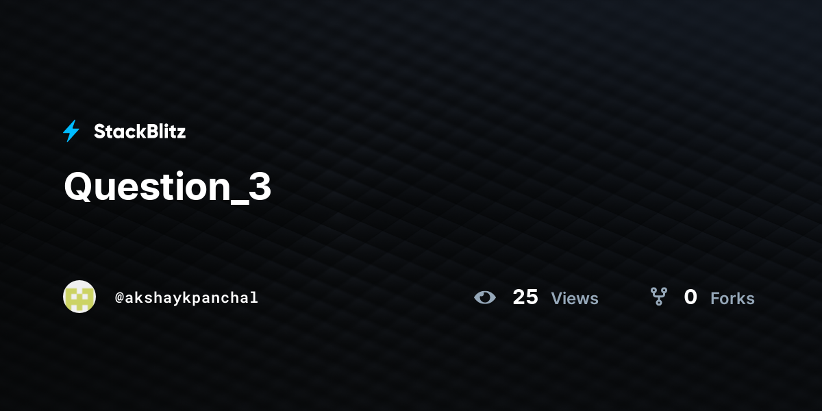 Question_3 - StackBlitz