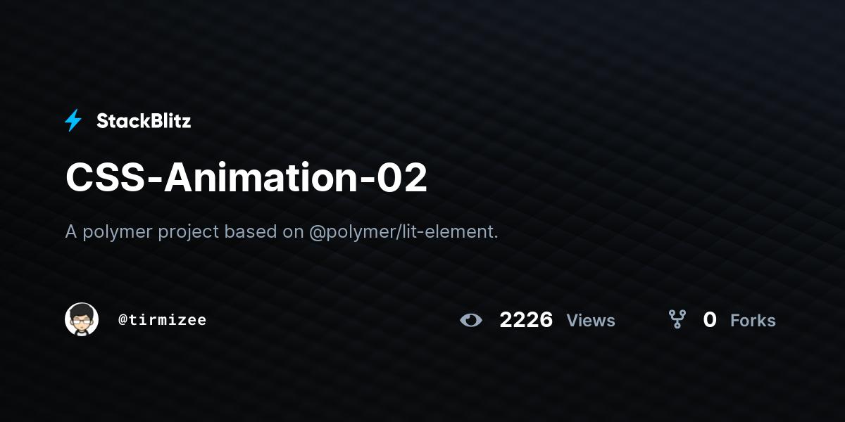 CSS-Animation-02 - StackBlitz