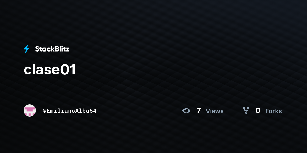 clase01 - StackBlitz