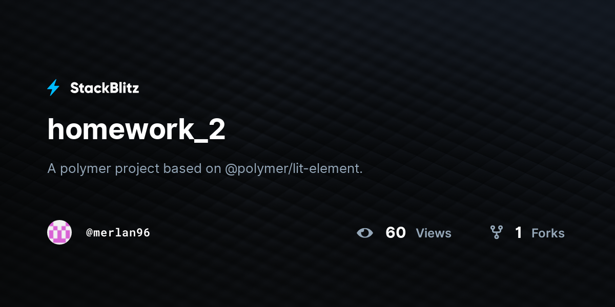 homework_2 - StackBlitz