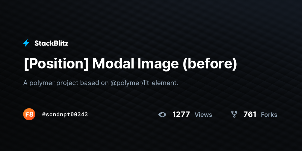 [Position] Modal Image (before) - StackBlitz
