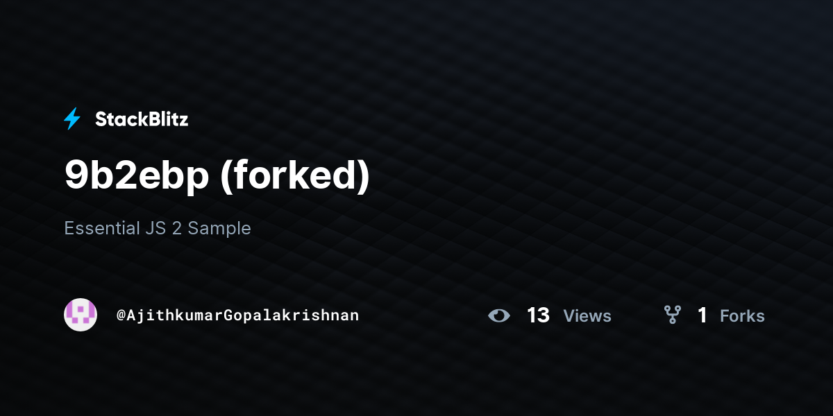 9b2ebp (forked) - StackBlitz