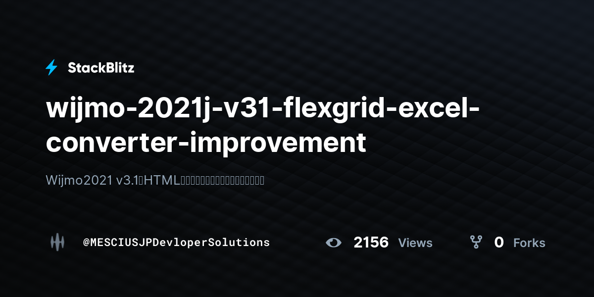 wijmo-2021j-v31-flexgrid-excel-converter-improvement - StackBlitz