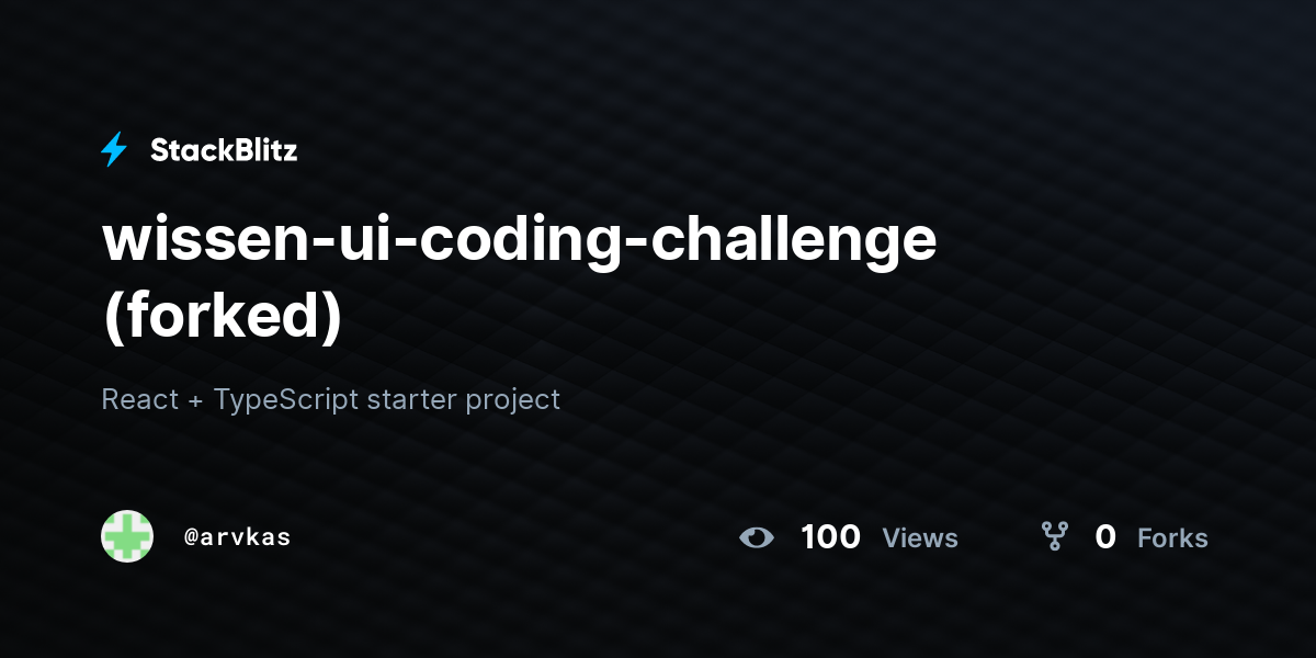 wissen-ui-coding-challenge (forked) - StackBlitz