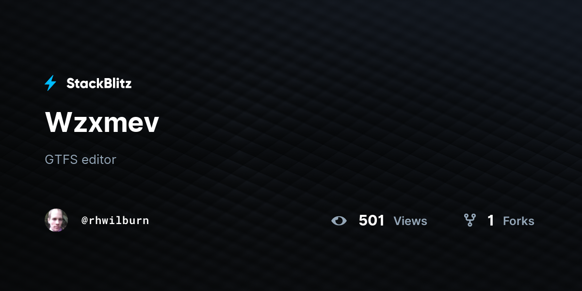 Wzxmev - StackBlitz