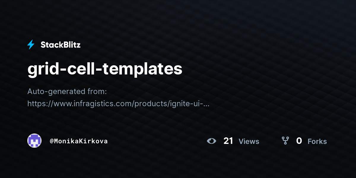 grid-cell-templates - StackBlitz