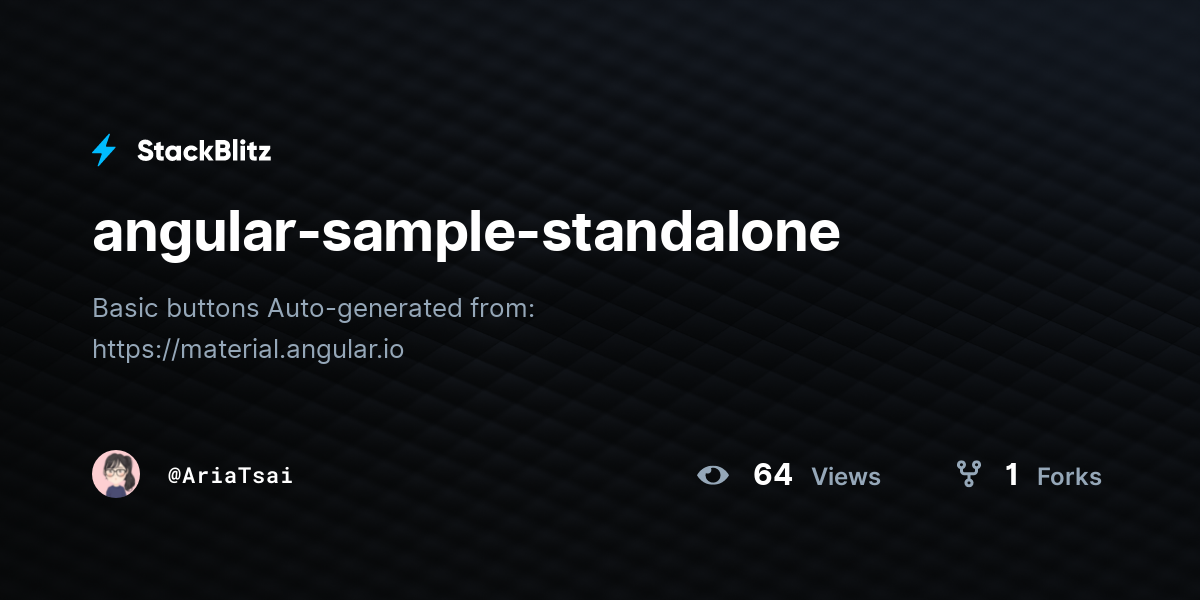 angular-sample-standalone - StackBlitz