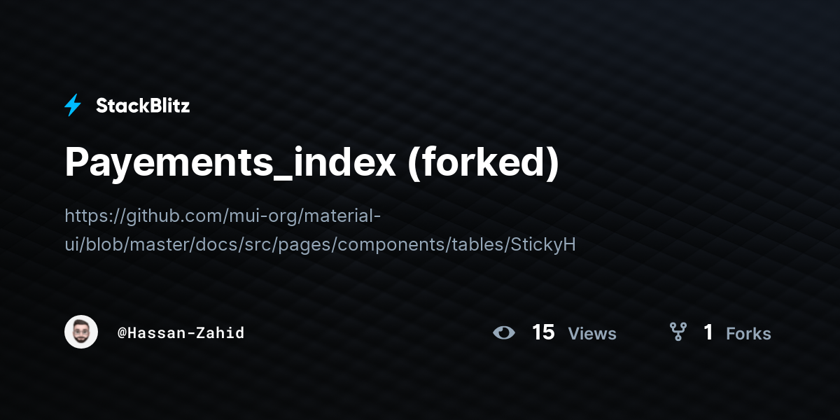 Payements_index (forked) - StackBlitz